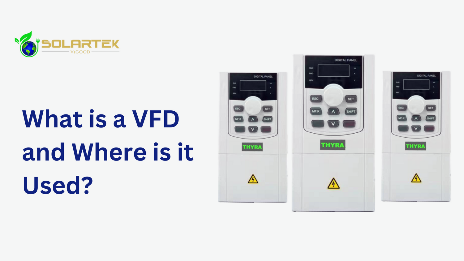 What is a VFD (Variable Frequency Drive) and Where is it Used? – VIGOOD ...